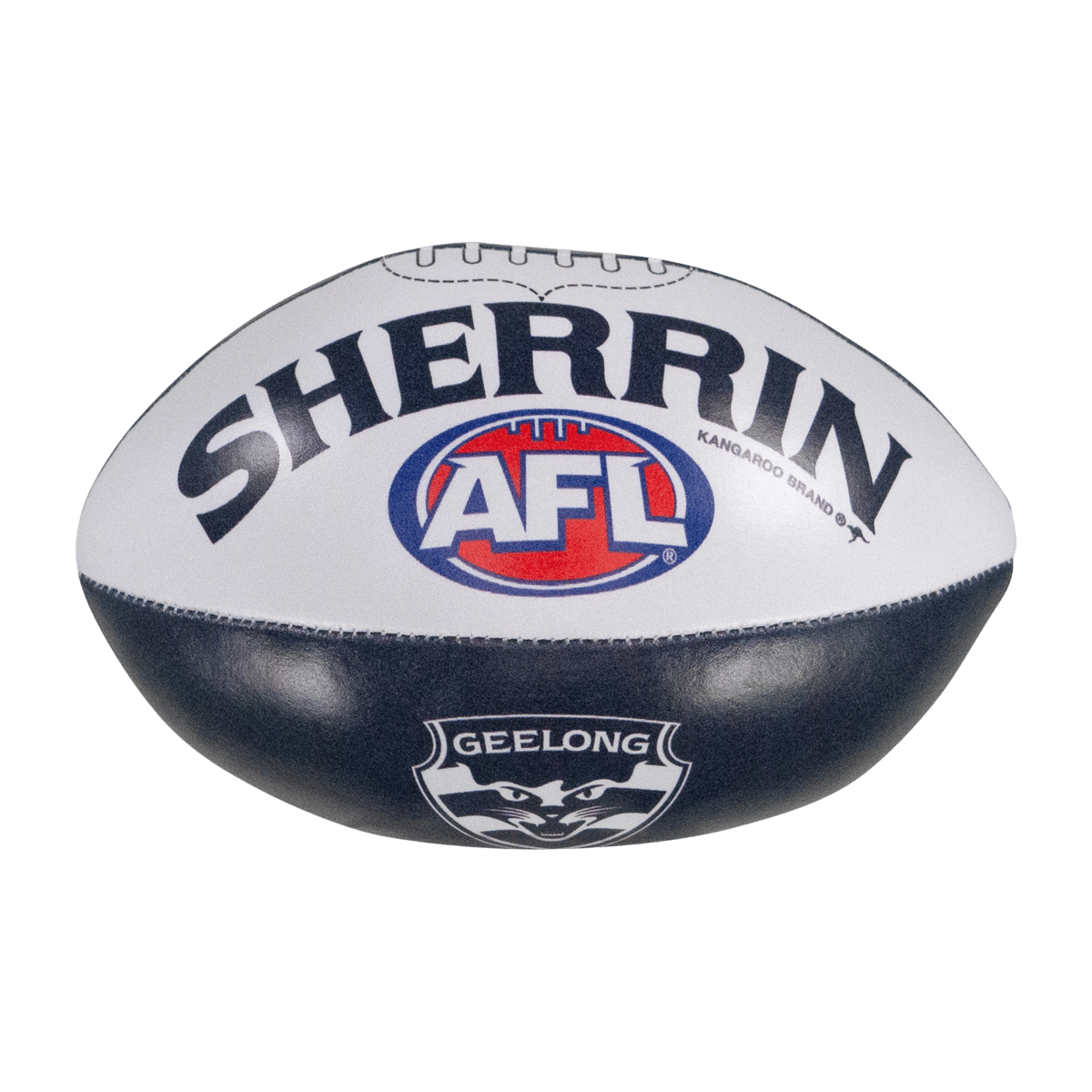 Sherrin Unisex AFL Team (5-inch) Soft Footy Balls (Geelong Cats) White ...