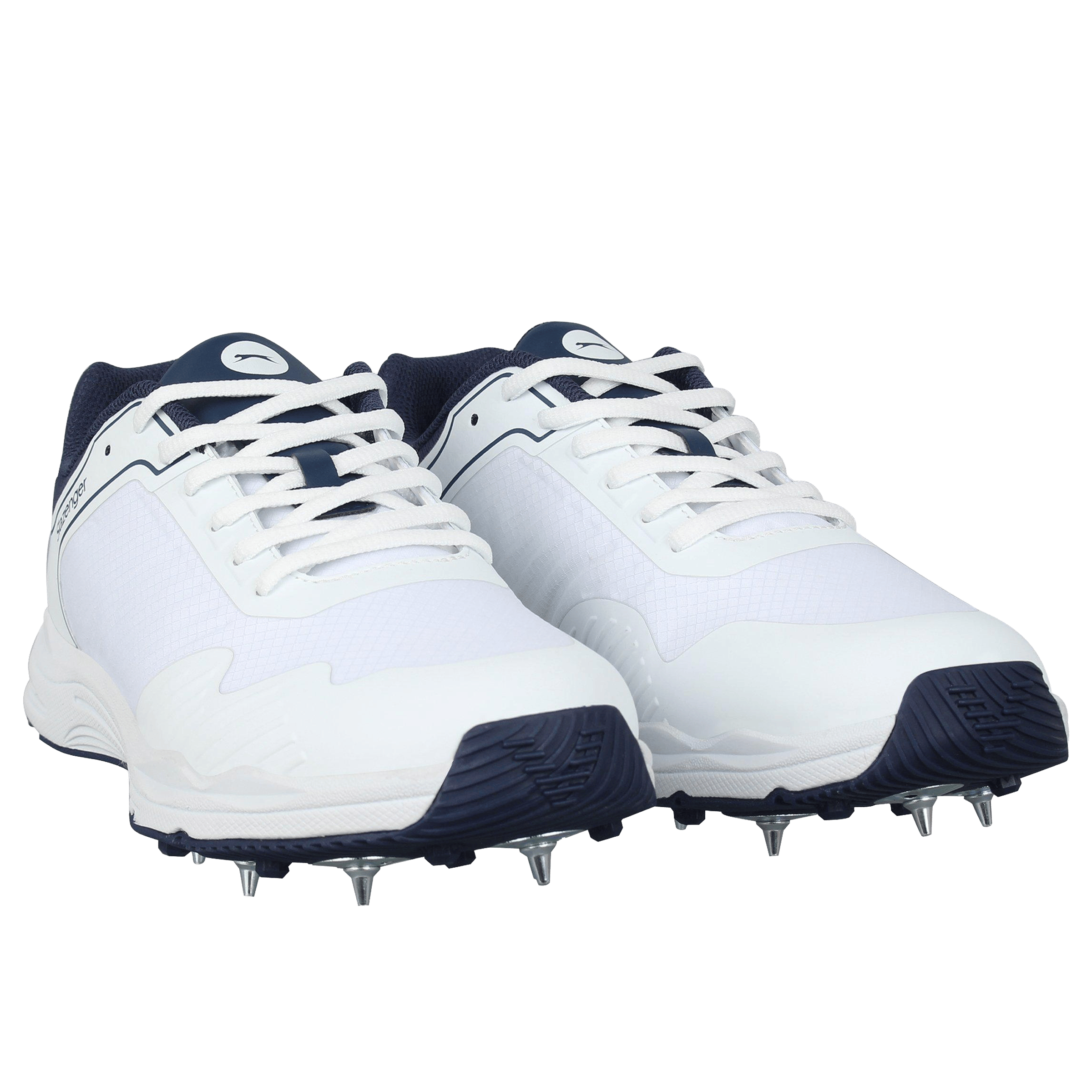 Mens Cricket Spike Shoes White/Navy | Sports Direct Australia